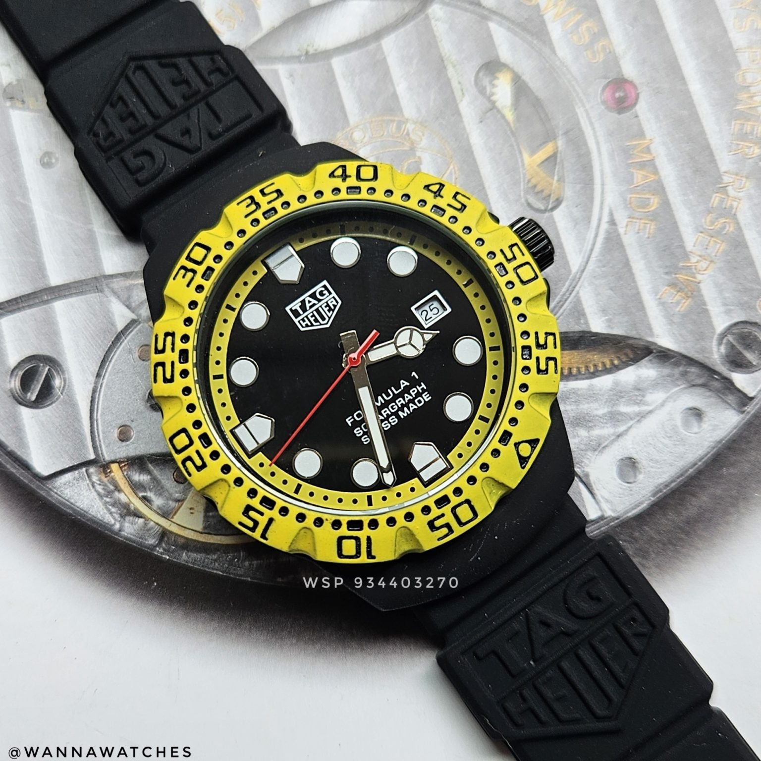 TAG Heuer Formula 1 38 mm Automático AAA Acero 904L | WannaWatches Perú
